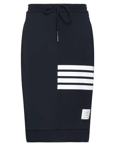 Thom Browne Midi Skirt Size Cotton - Blue