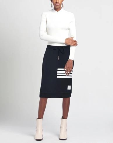 Thom Browne Midi Skirt In Cotton
