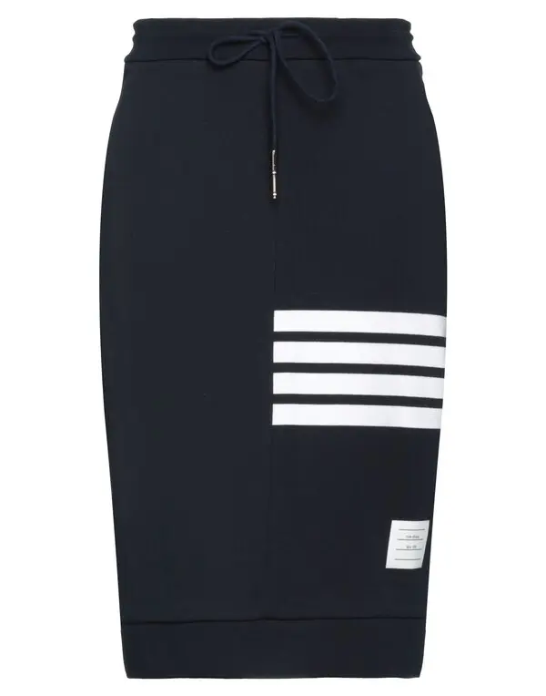 Thom Browne Midi Skirt In Cotton