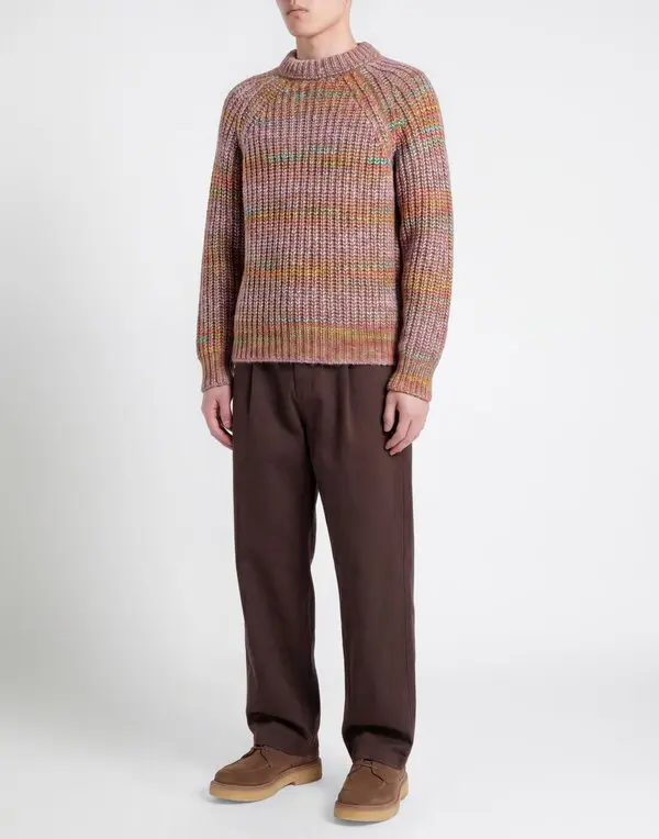 ROBERTO COLLINA Sweater Camel Size Alpaca Wool, Wool, Polyamide