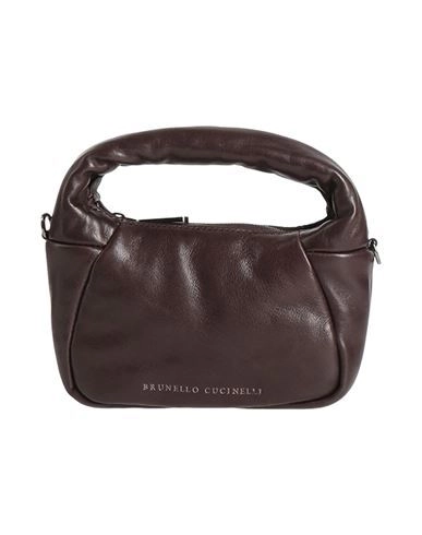 Brunello Cucinelli Leather Hobo Bag - Brown