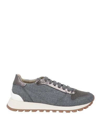 Brunello Cucinelli Sneakers Size Textile Fibers, Brass - Blue