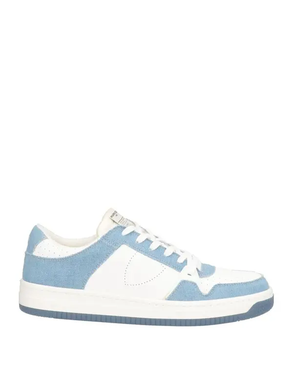 Philippe Model Sneakers Size Calfskin, Textile Fibers
