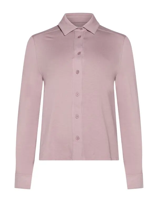 Majestic Filatures Viscose And Elastane Long Sleeve Shirt