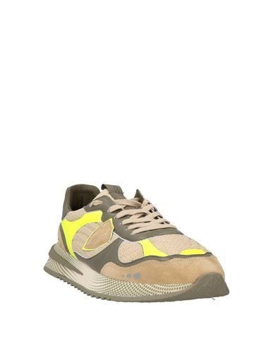 Philippe Model Low-top Sneakers In Leather And Textile Fibers
