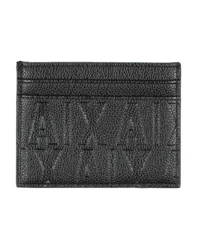 Armani Exchange Cardholder Polyester, Polyurethane
