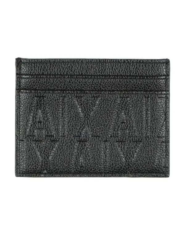 Armani Exchange Cardholder Polyester, Polyurethane