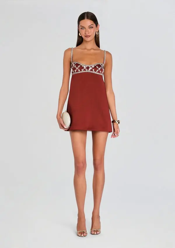 Retrofete Solere Embellished Dress