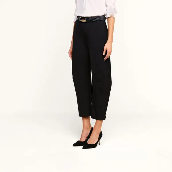 L'Agence Colby Barrel-leg Trousers
