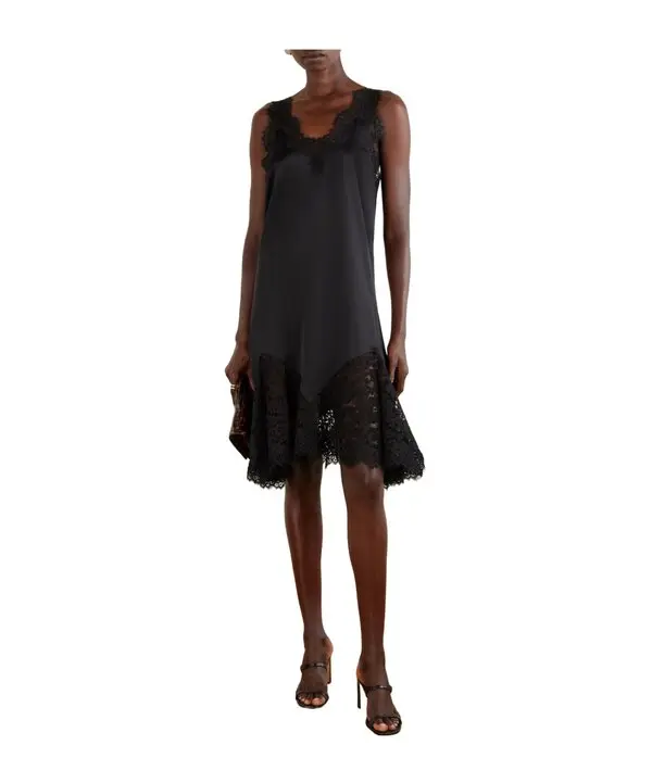 Stella McCartney Lace-trim Sleeveless Dress