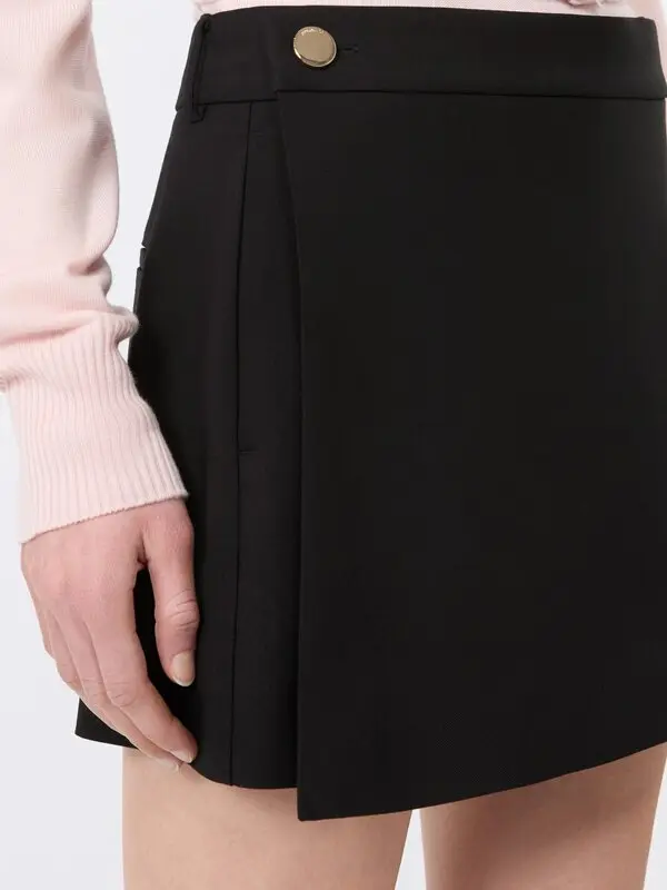 Sportmax Ottuso Wrap-panel Shorts