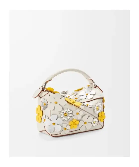 Loewe Floral Embellished Shoulder Bag