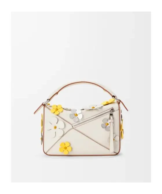 Loewe Floral Embellished Shoulder Bag