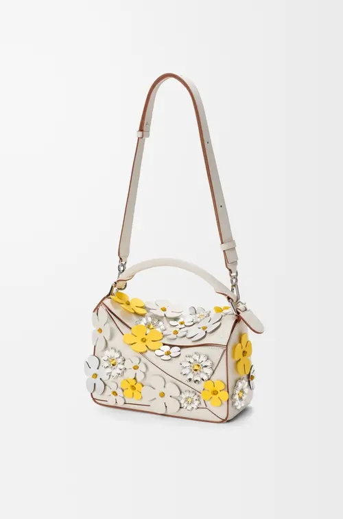 Loewe Floral Embellished Shoulder Bag