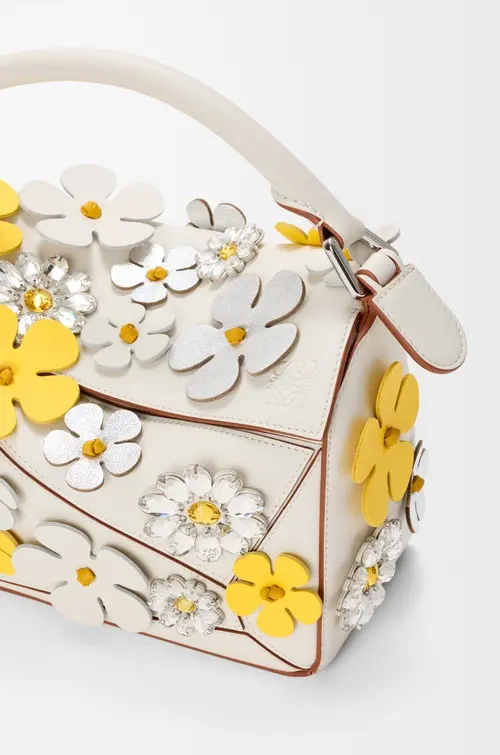 Loewe Floral Embellished Shoulder Bag