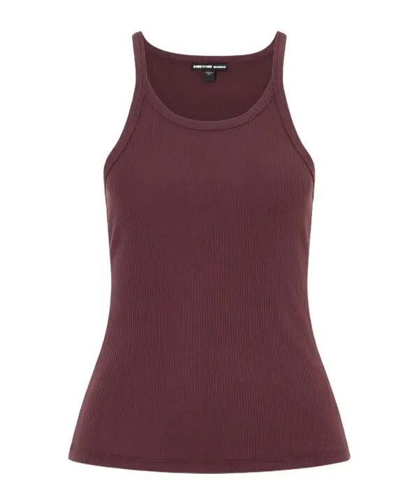 JAMES PERSE Slim Fit Ribbed Crewneck Tank