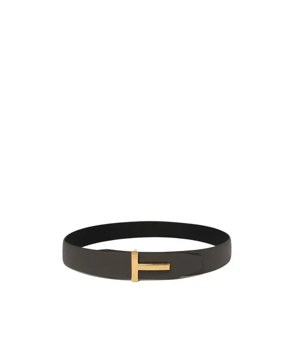 TOM FORD Icon Reversible Belt - Brown