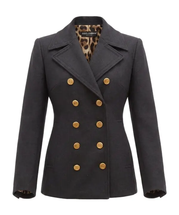 Dolce & Gabbana Lapel Long-sleeved Suit Jacket