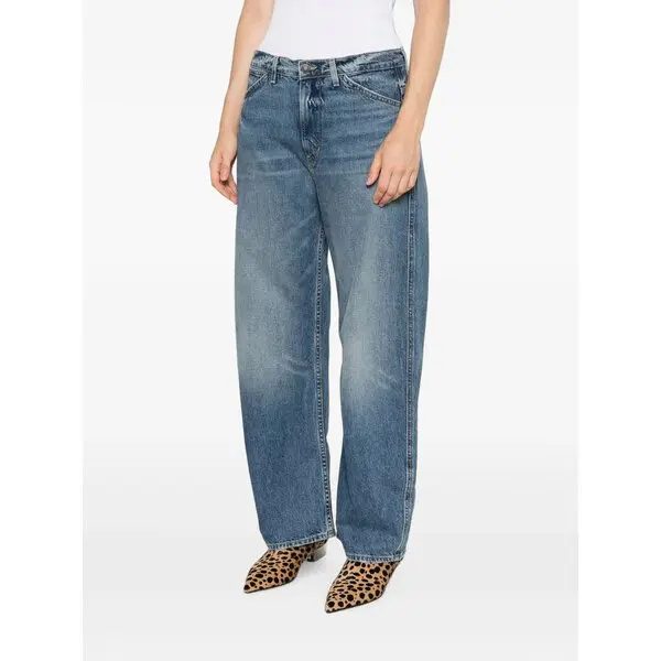 NILI LOTAN Belt-loop Jeans