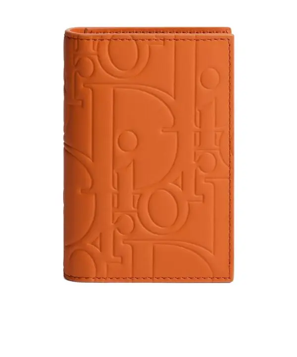 Dior Bifold Card Holder - Orange