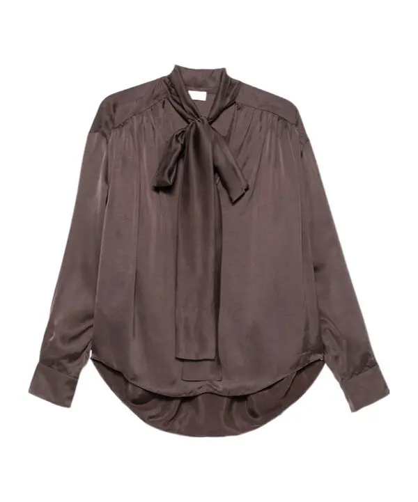 Andamane Long-sleeved Shirt - Dark Brown