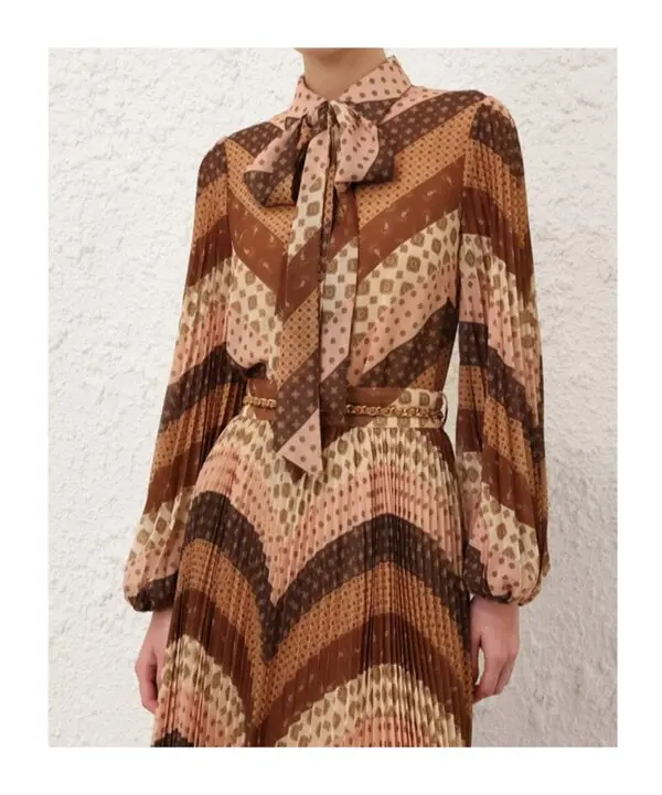 Zimmermann Sunray Collard Shirt