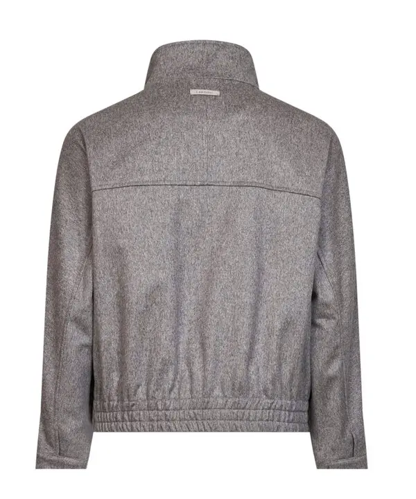 LARDINI High-neck Zip-up Jacket