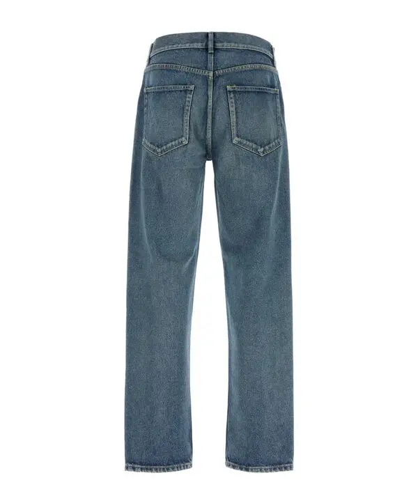 THE ROW Moe High-waist Straight-leg Jeans - Blue