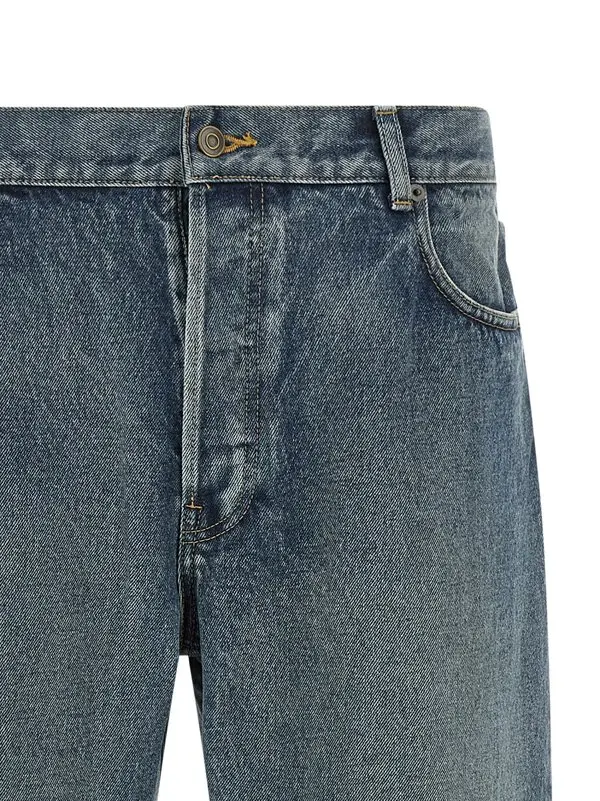 THE ROW Moe High-waist Straight-leg Jeans - Blue