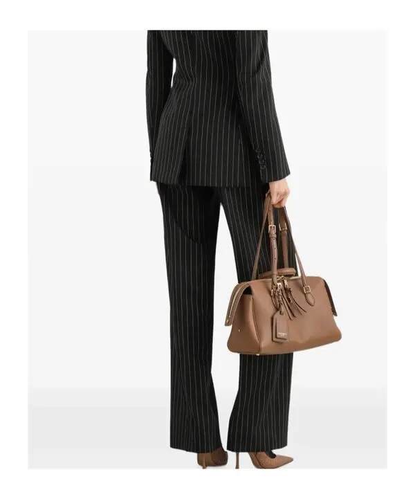Dolce & Gabbana Wool Chalk Stripe Tailored Trousers