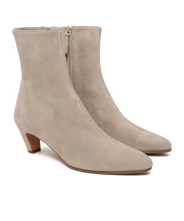 AQUAZZURA Zippered Ankle Boots