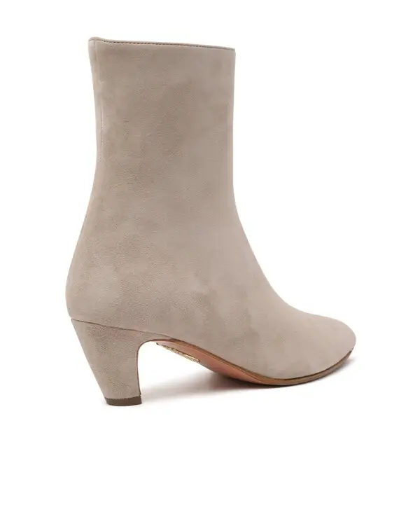AQUAZZURA Zippered Ankle Boots