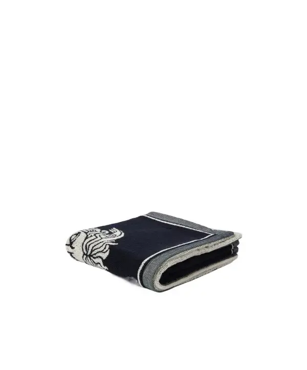 Versace Cotton-terry Jacquard Bath Towel