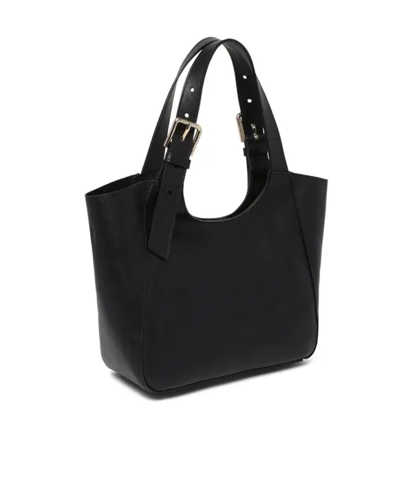 Furla Buckled Handle Shoulder Bag