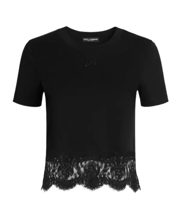 Dolce & Gabbana Crew-neck T-shirt - Black
