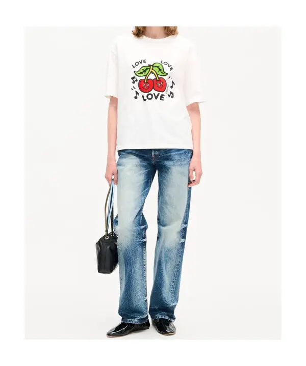 Kenzo Loves' Loose T-shirt In Cotton