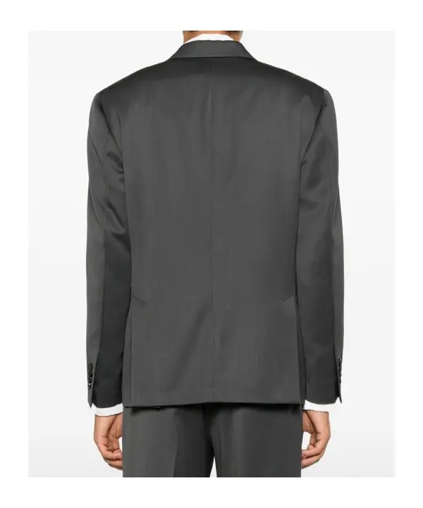 LARDINI Double-breasted Peak-lapel Blazer