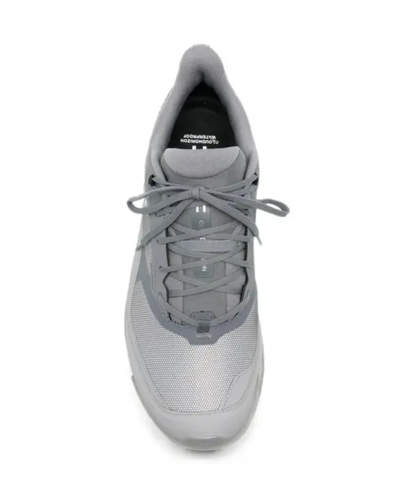 On Round Toe Lace-up Sneakers