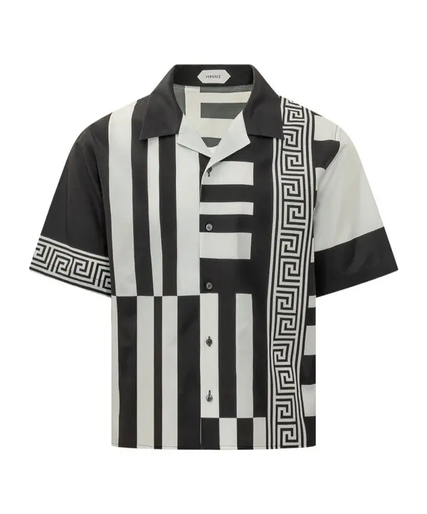 Versace Pattern-printed Short-sleeved Shirt