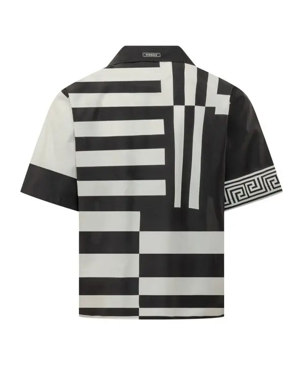 Versace Pattern-printed Short-sleeved Shirt