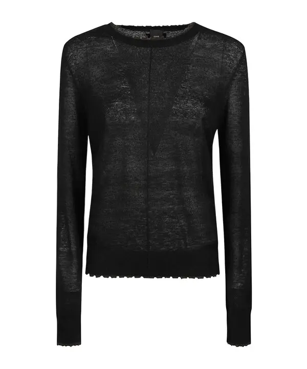 Pinko Long-sleeved Pullover - Black