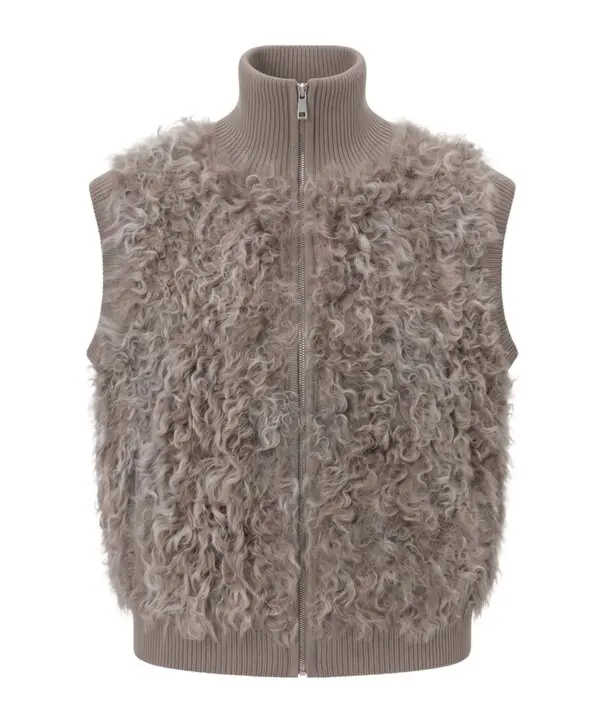 P.a.r.o.s.h Knitted Turtleneck Vest