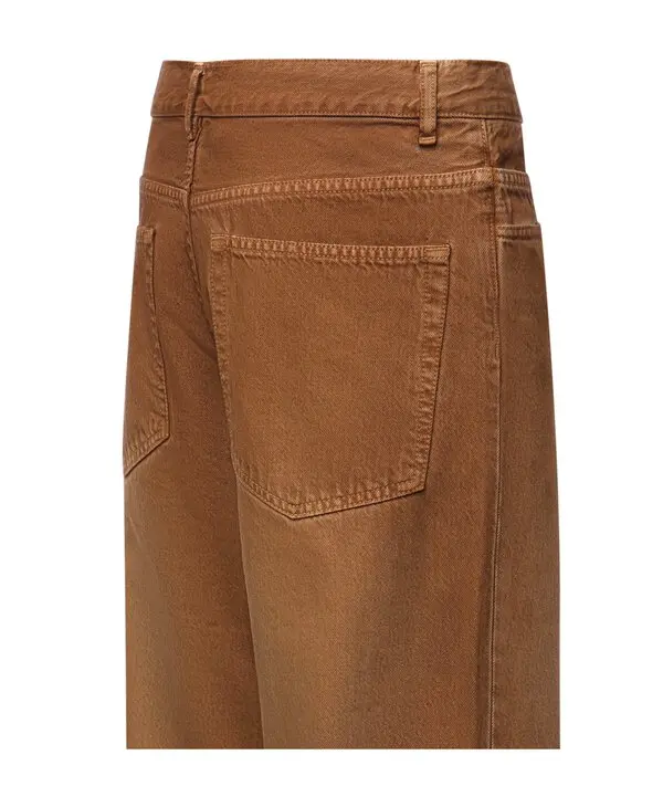 ANN DEMEULEMEESTER Bescheidene 5-pocket Relaxed Flared Trousers