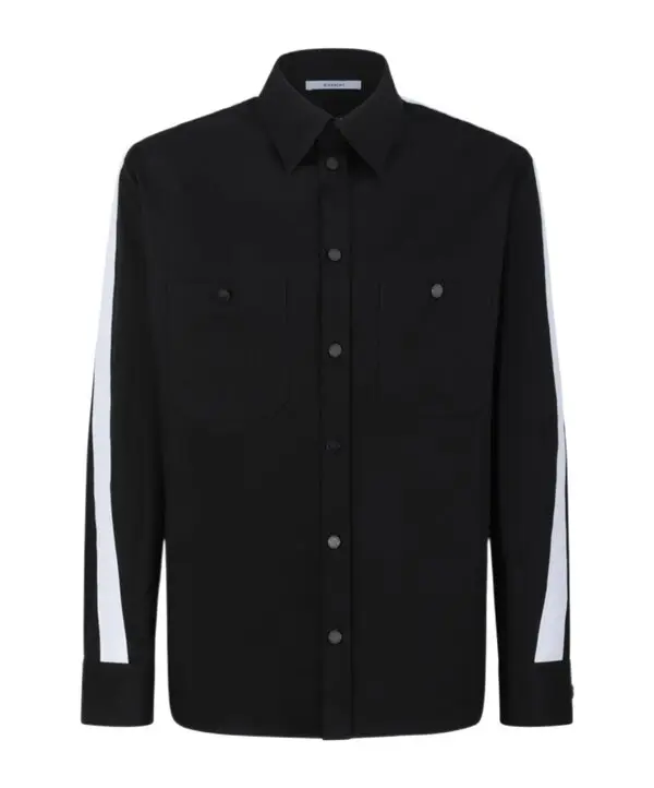 Givenchy Collared Long-sleeve Shirt