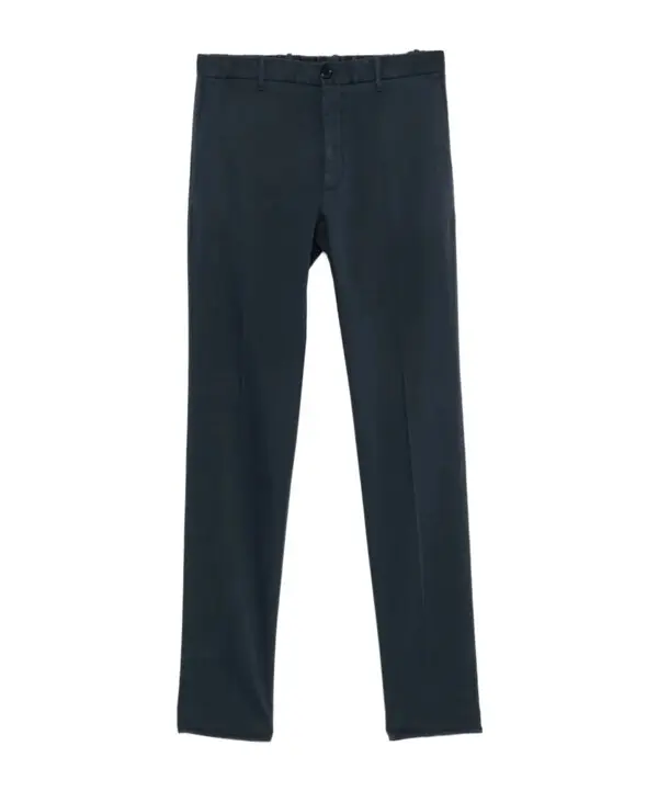 Incotex Pressed-crease Straight-leg Trousers