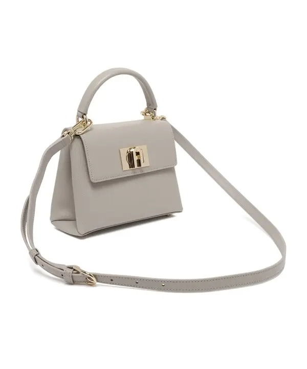Furla Top Handle Shoulder Bag - Gray