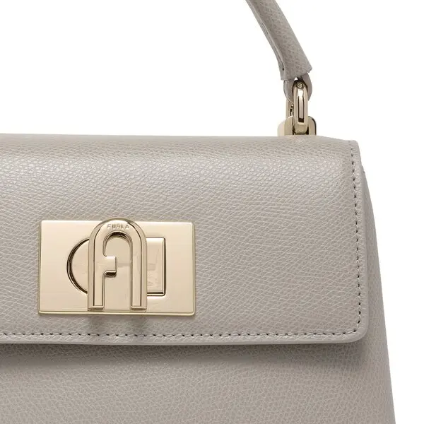 Furla Top Handle Shoulder Bag - Gray