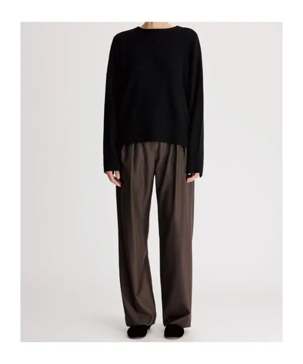 Loulou De Saison Anton Cashmere Crewneck Jumper