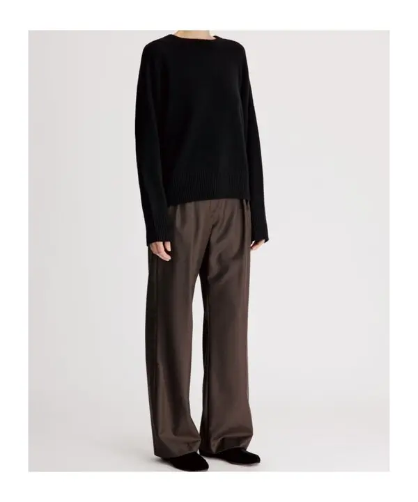 Loulou De Saison Anton Cashmere Crewneck Jumper