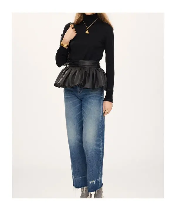 Chloé Fitted Turtleneck In Wool Knit